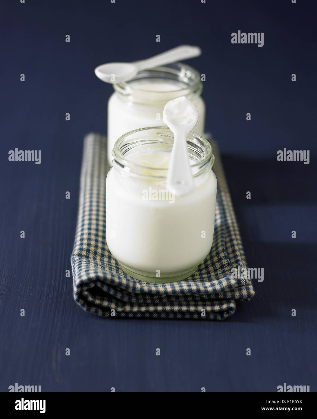 Plain yoghurts hi-res stock photography and images - Alamy