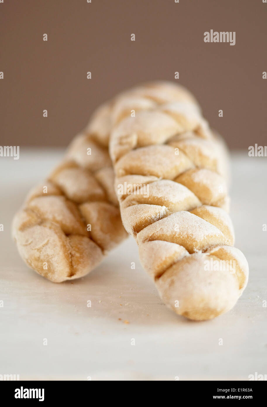 Braided bread loaves Stock Photo - Alamy