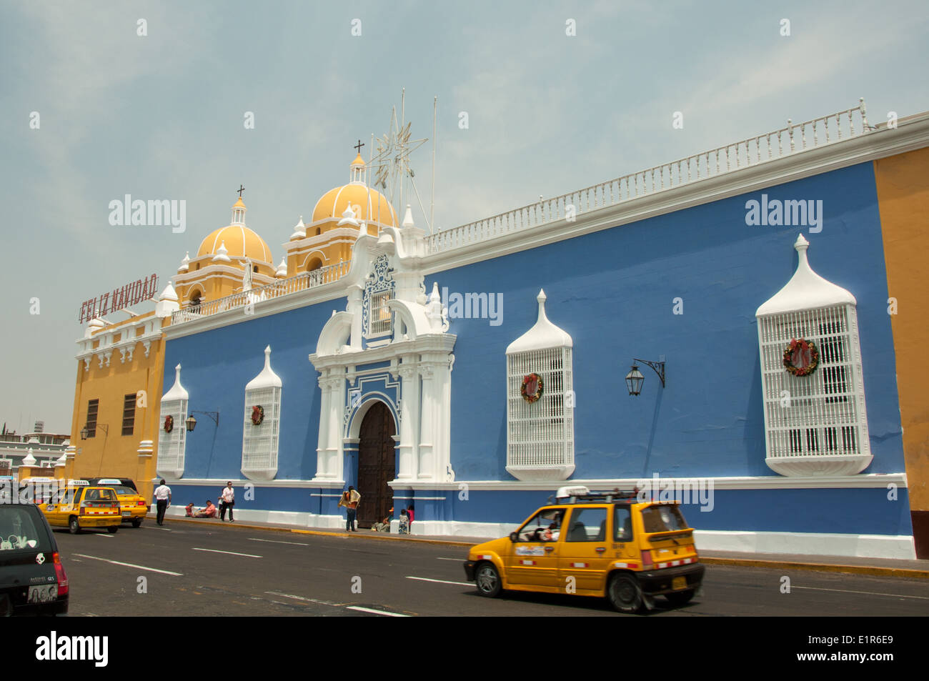 Colonial Architecture of Trujillo, Peru Stock Photo - Alamy