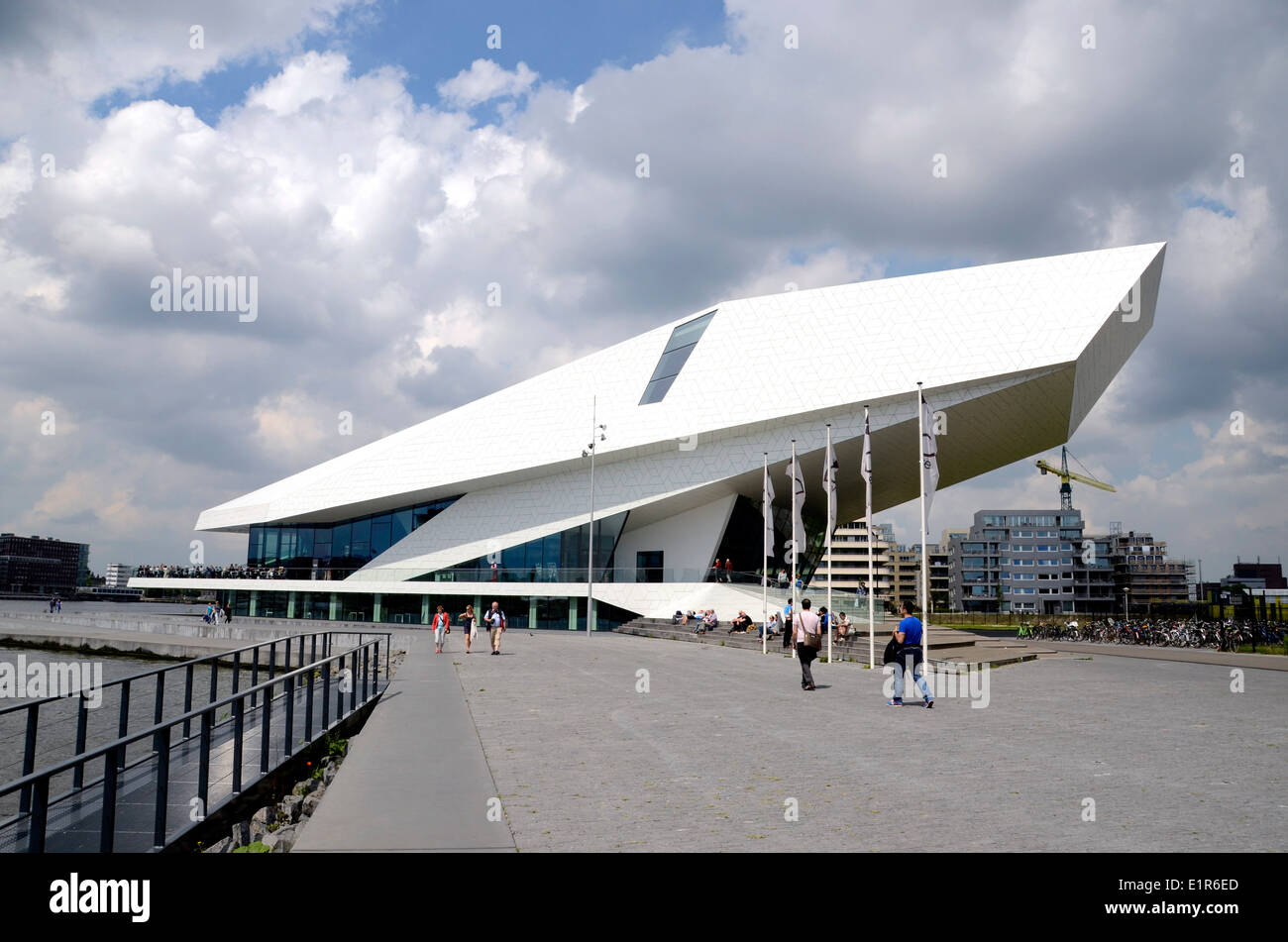 Amsterdam Eye building with film, cinema and media centre IJ Harbour ...