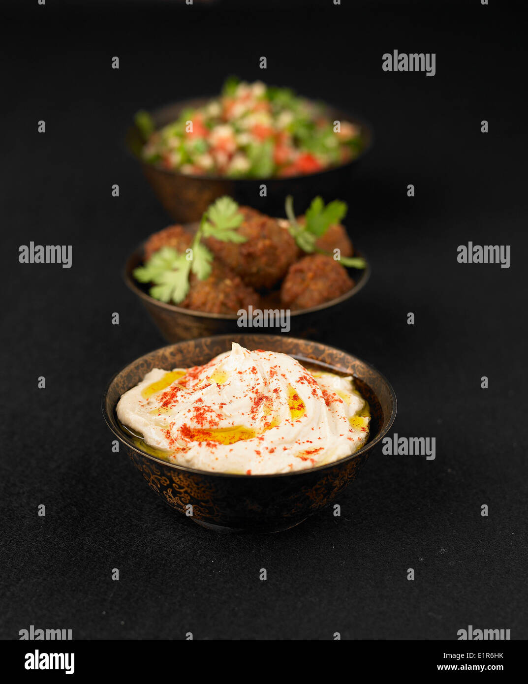 Mezze selection hi-res stock photography and images - Alamy