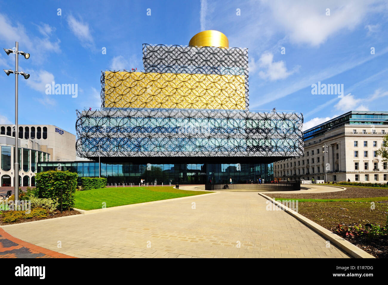 The Library of Birmingham, Centenary Square, Birmingham, England, UK ...