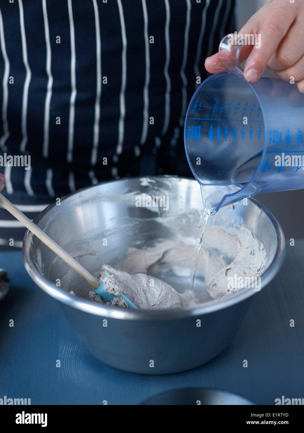 Adding the water hi-res stock photography and images - Alamy