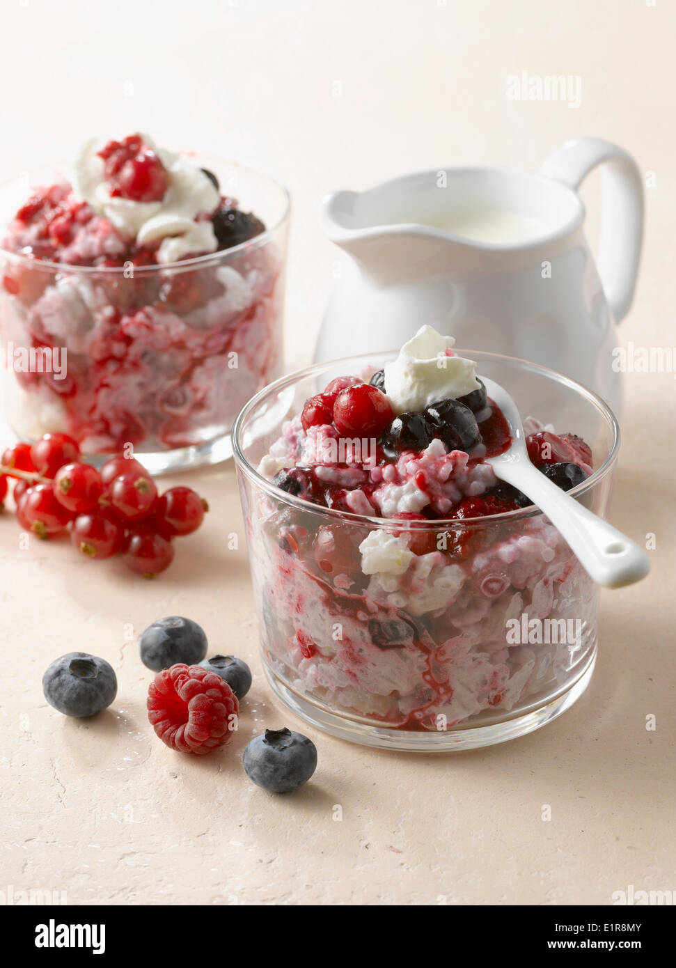 Individual summer pudding hi-res stock photography and images - Alamy