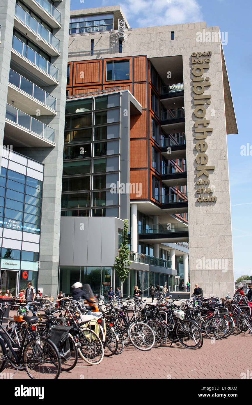Library openbare amsterdam hi-res stock photography and images - Alamy