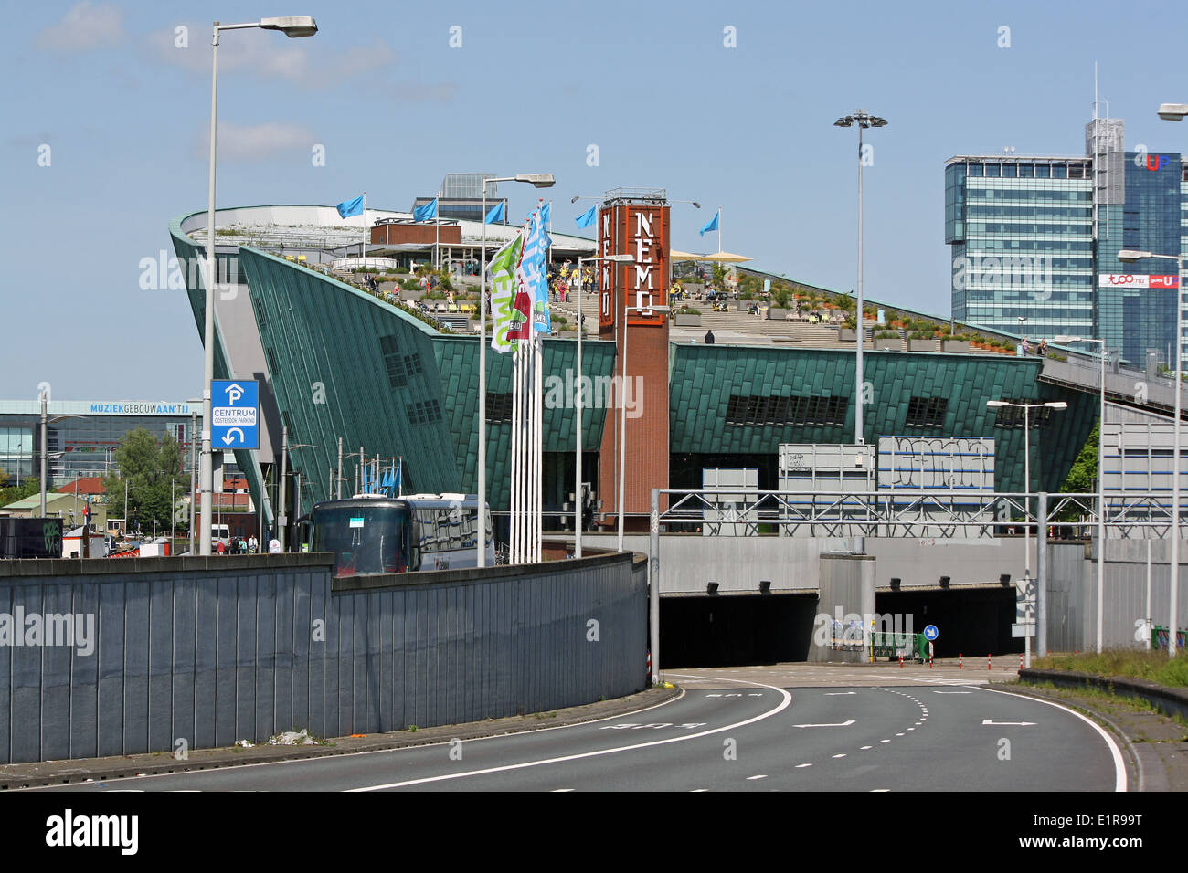 Science Center Nemo science center Amsterdam, Netherlands Stock Photo ...