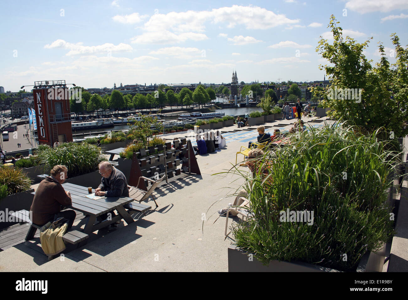 Nemo Amsterdam Roof High Resolution Stock Photography and Images - Alamy