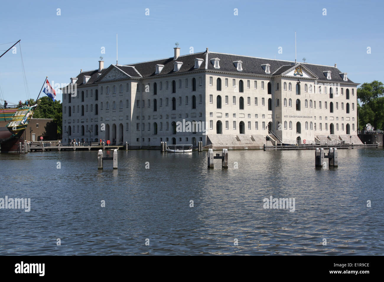 Scheepvaart-museum Dutch Maritime Museum Amsterdam Stock Photo - Alamy