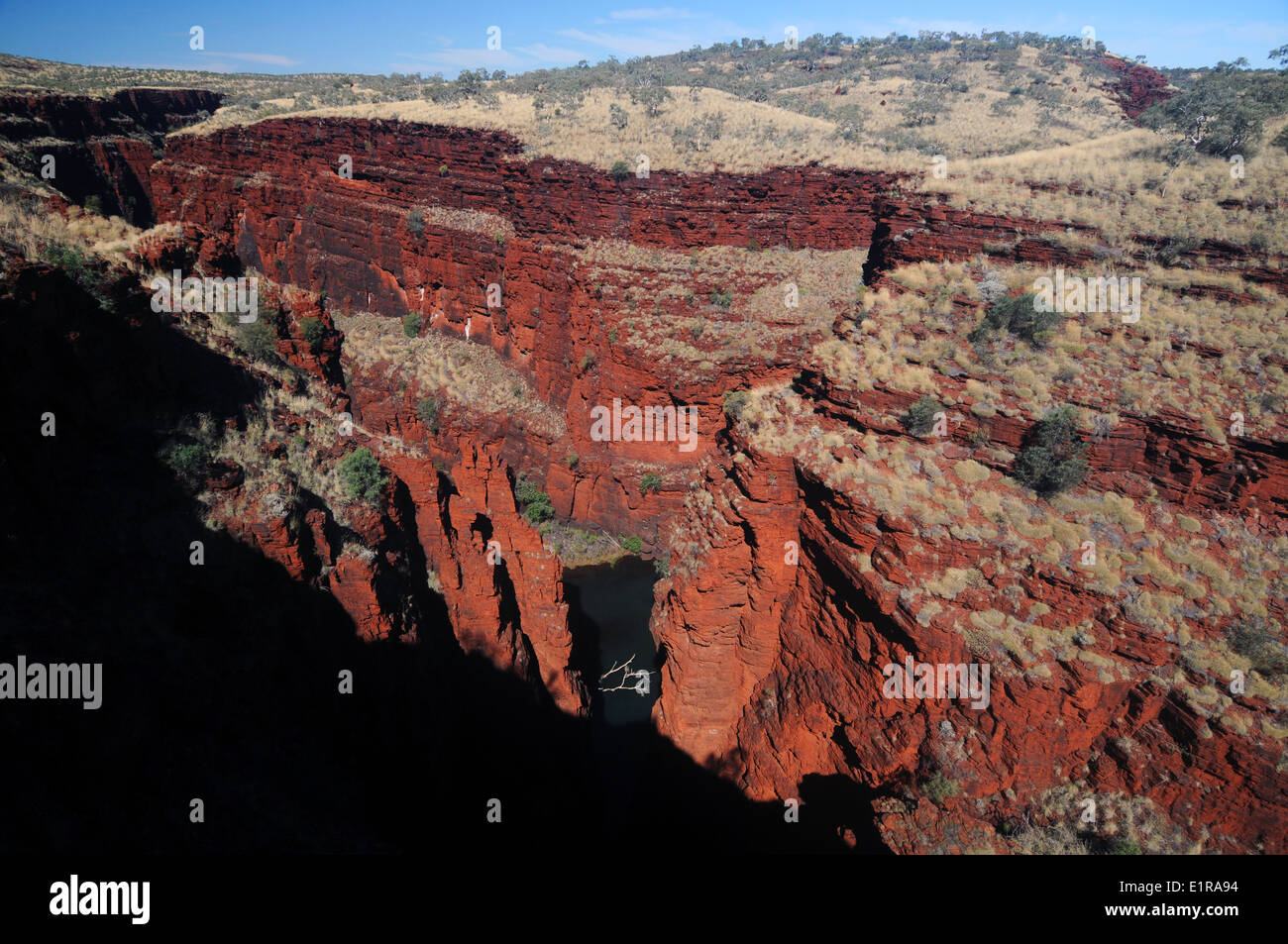 Oxer's Lookout, Karijini National Park, Hamersley Range, Pilbara region ...