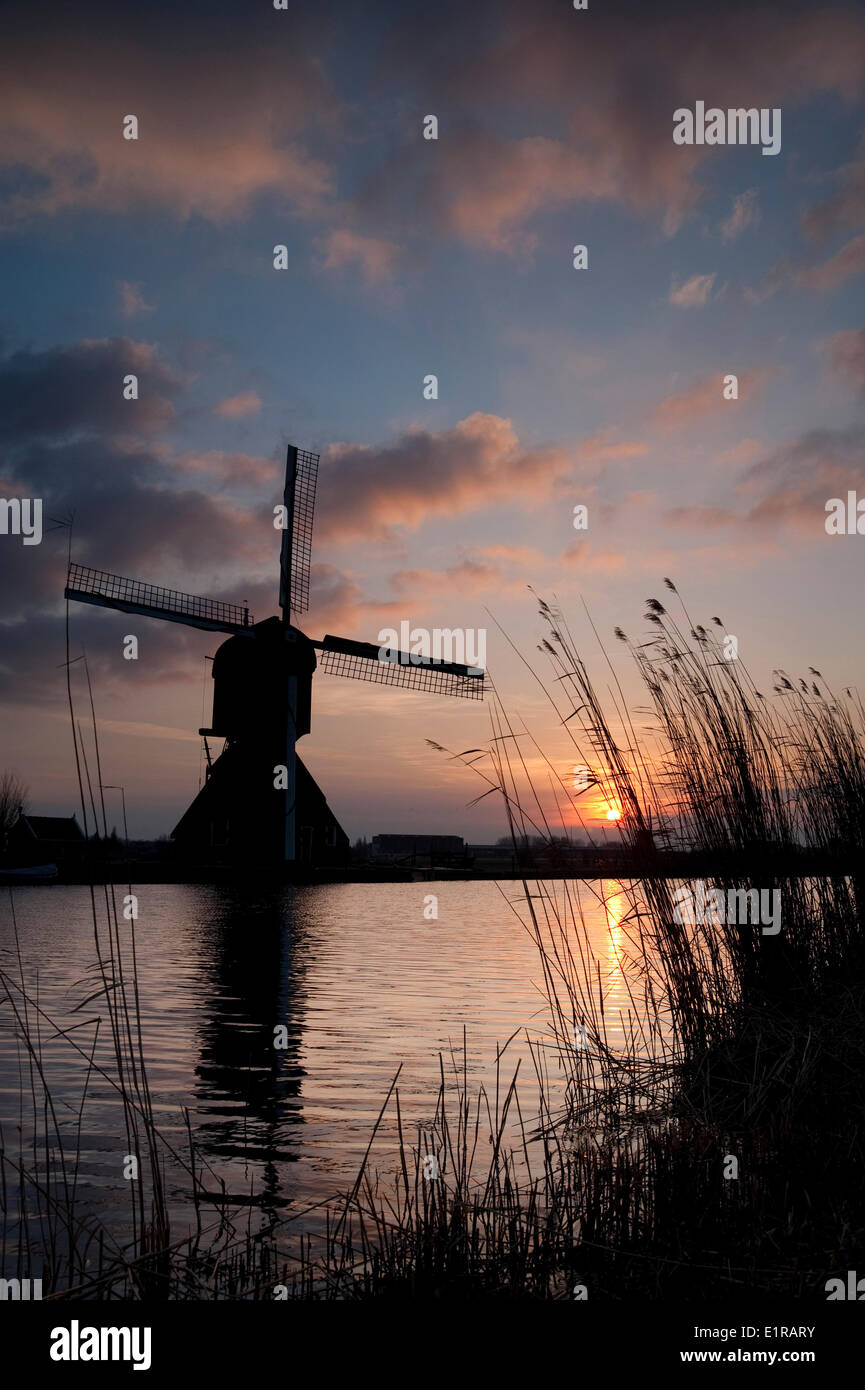 Windmill river rhine hi-res stock photography and images - Alamy