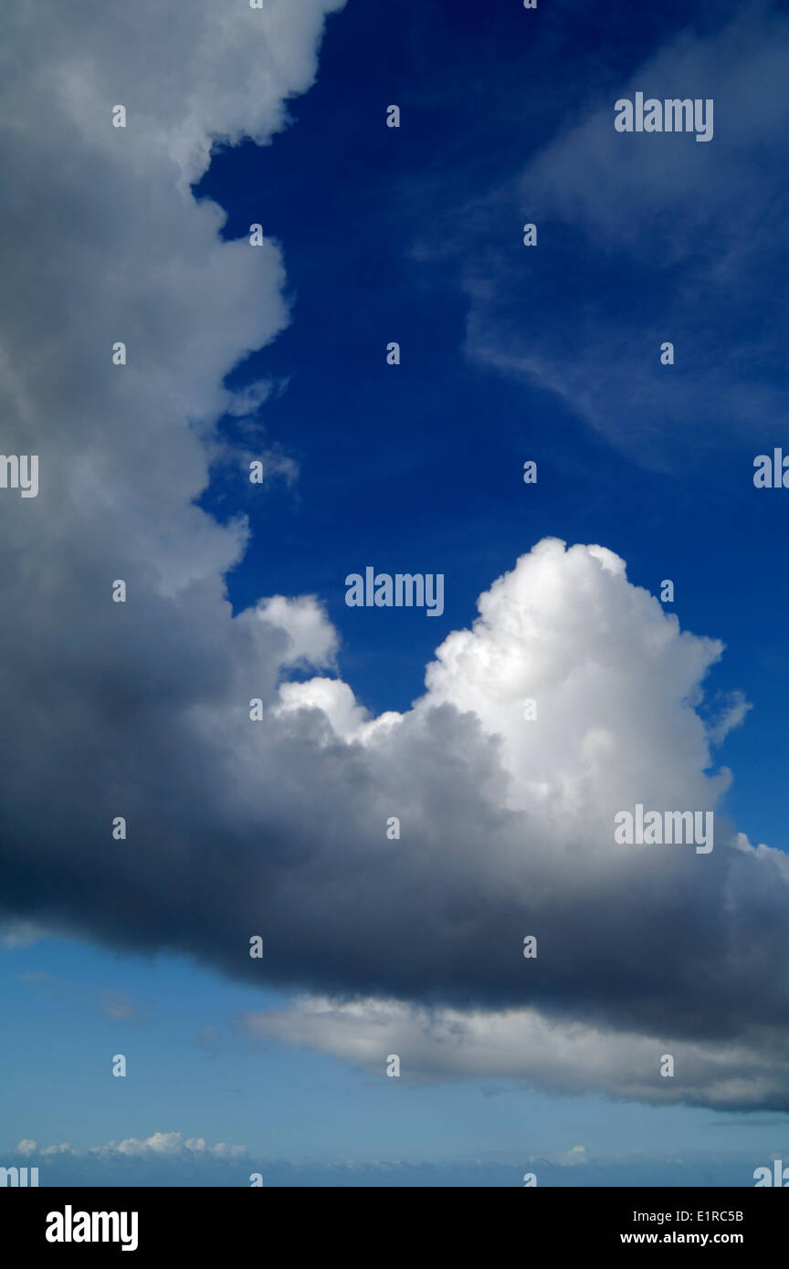 Sky with Cumulus clouds Stock Photo - Alamy