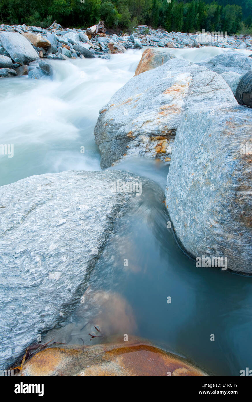 The Isel river in the austrian alps during sunset Stock Photo - Alamy