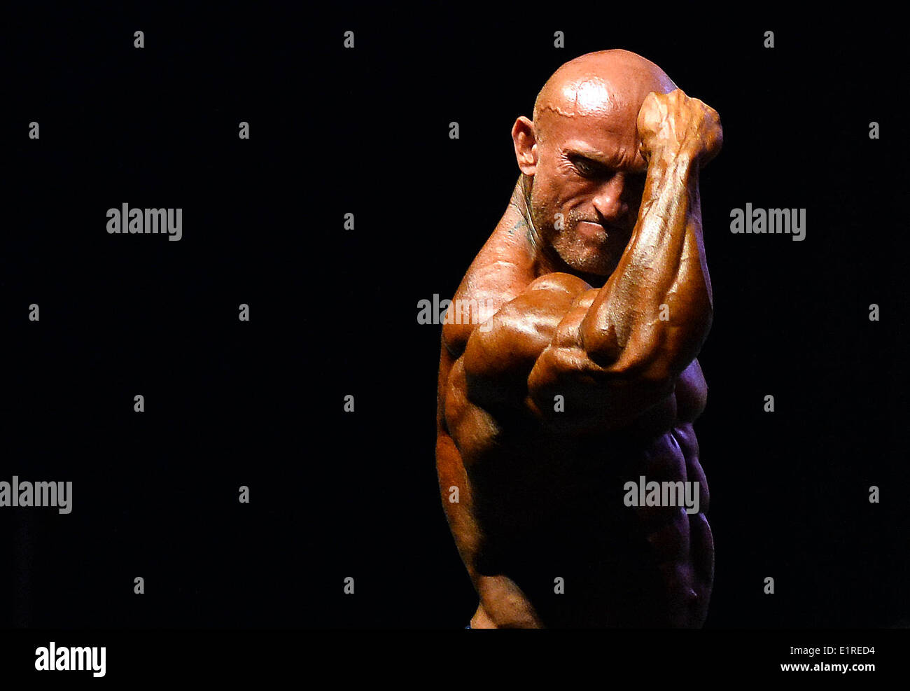 Prague, Czech Republic. 7th June, 2014. Fitness-bodybuilding ...