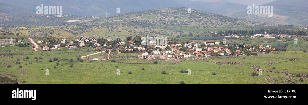 Israel, village in Galilee Stock Photo - Alamy