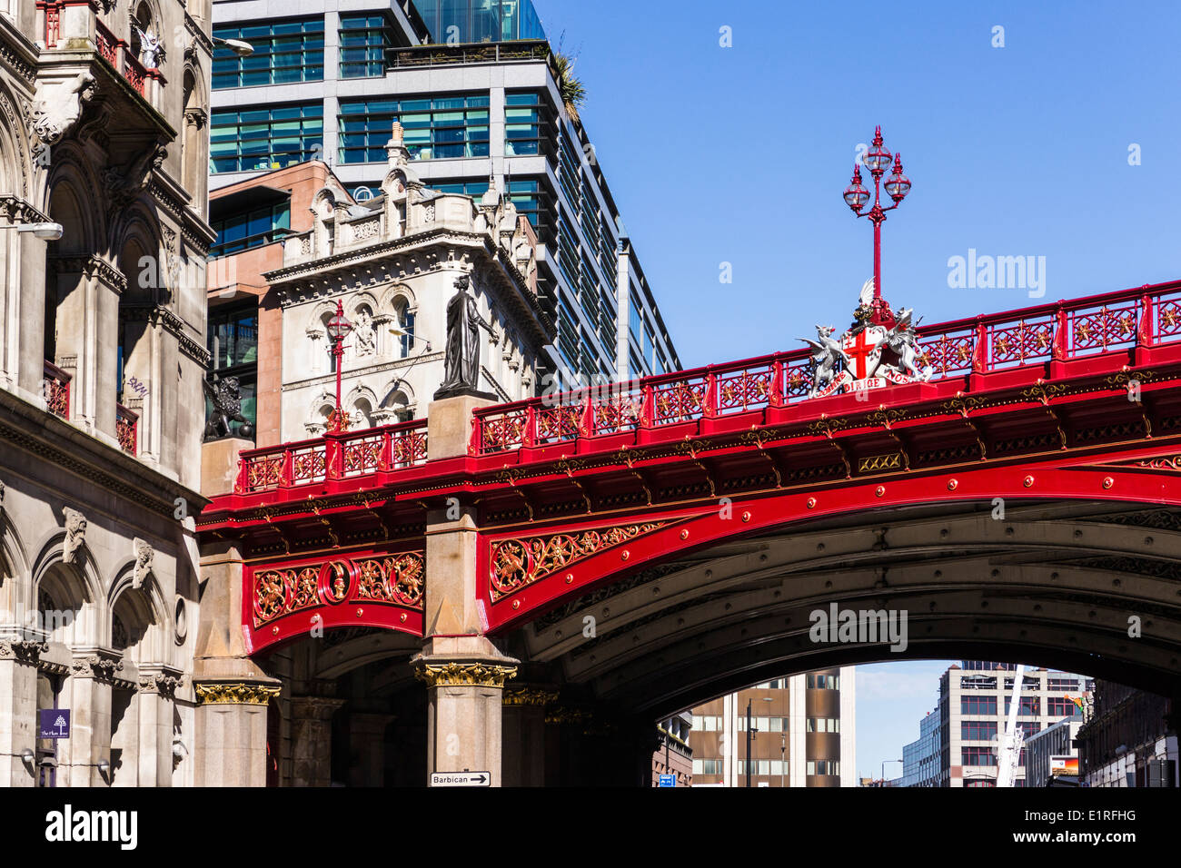 Holborn Viaduct - City of London Stock Photo - Alamy