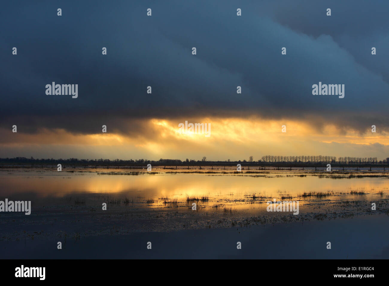 beautiful sky after thunderstorm Stock Photo - Alamy