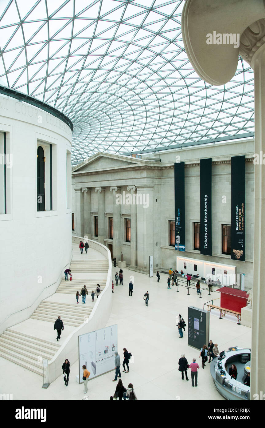 THe Great Hall in the British Museum, London England UK Stock Photo - Alamy