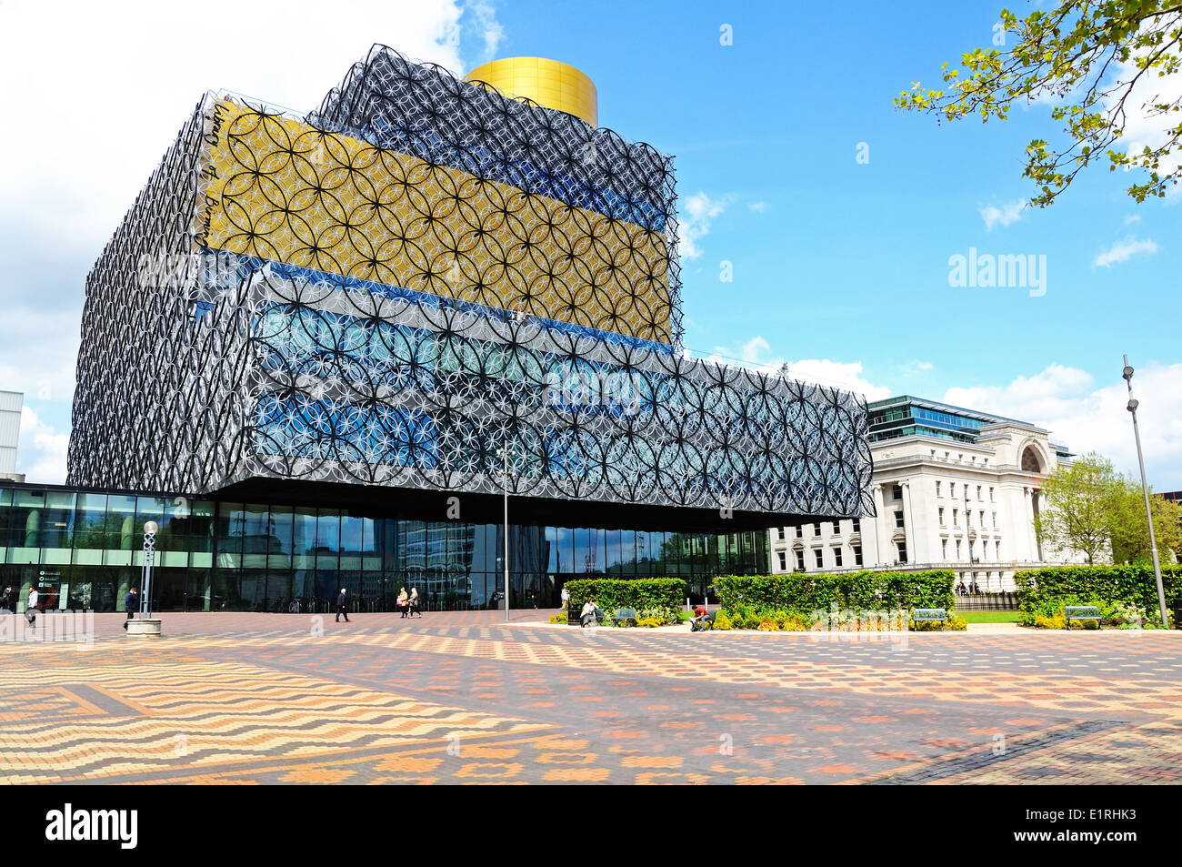The Library of Birmingham, Centenary Square, Birmingham, England, UK ...