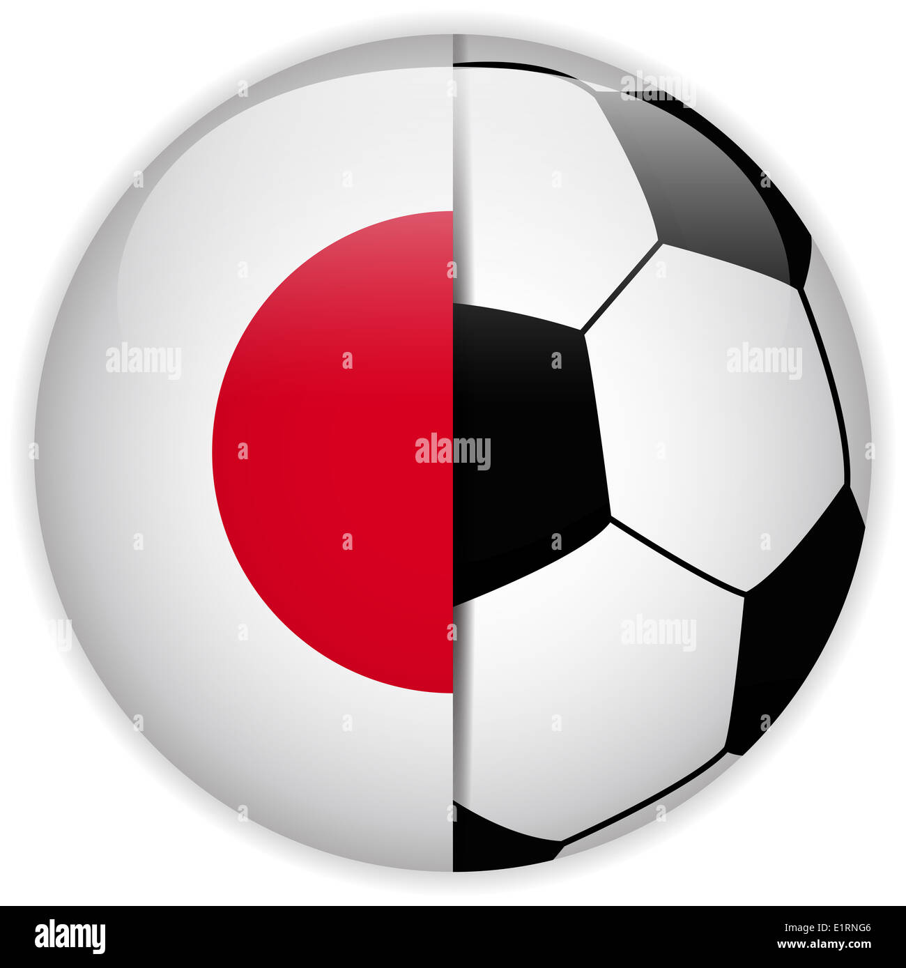 Japanese national soccer team Cut Out Stock Images & Pictures - Alamy