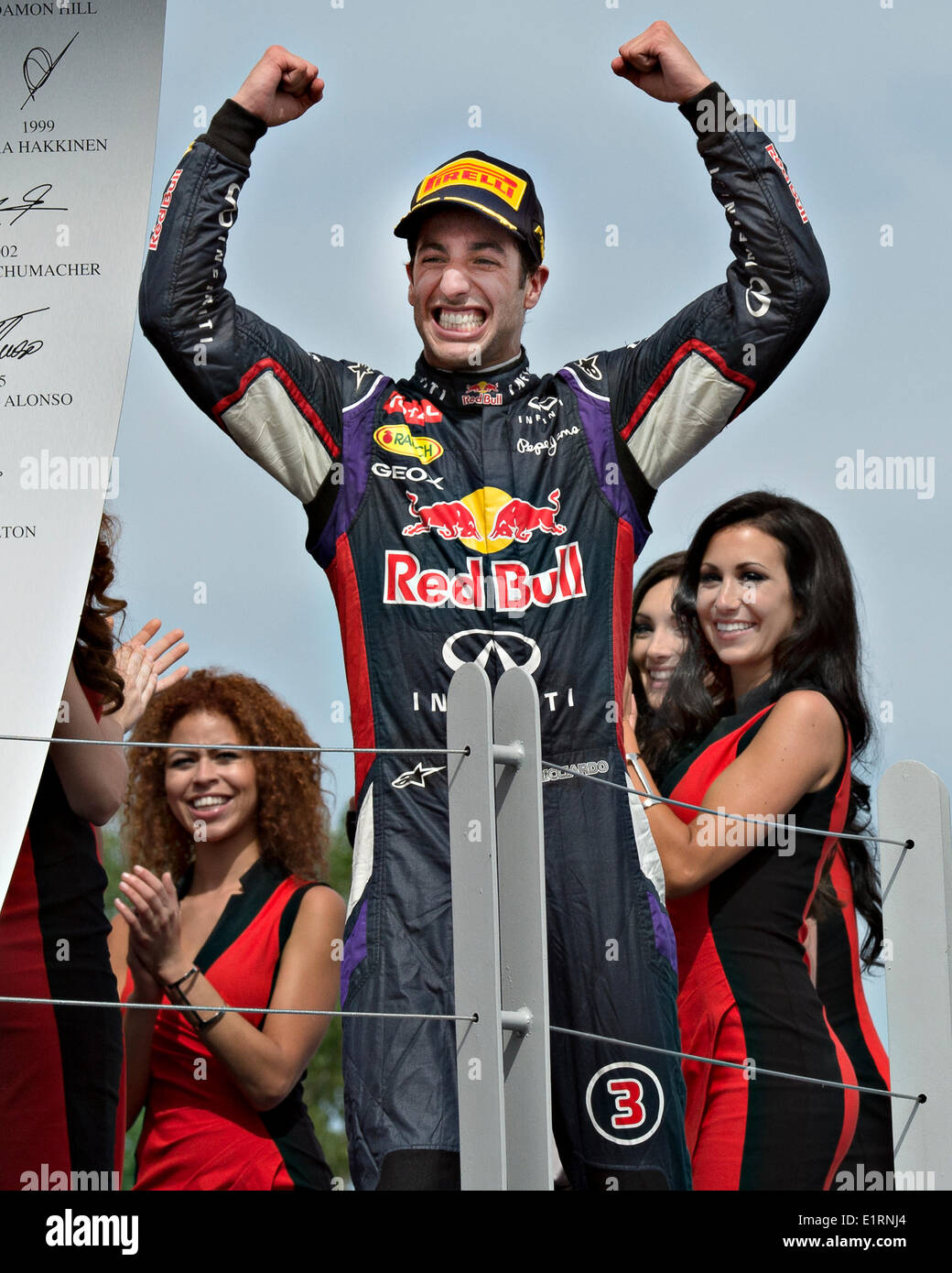 Canada 2014 daniel ricciardo hi-res stock photography and images - Alamy