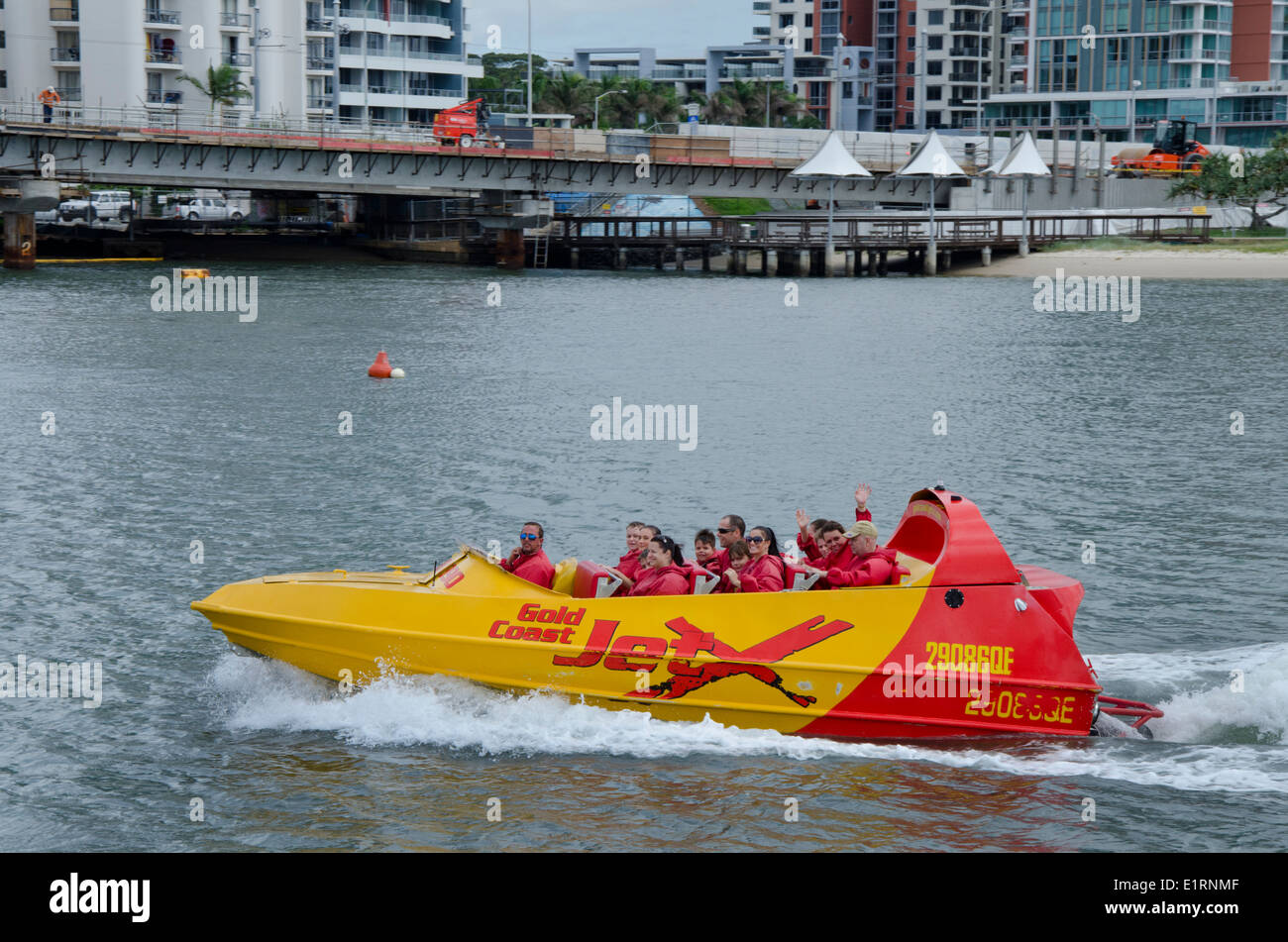 Jet boat tour surfers paradise hi-res stock photography and images - Alamy
