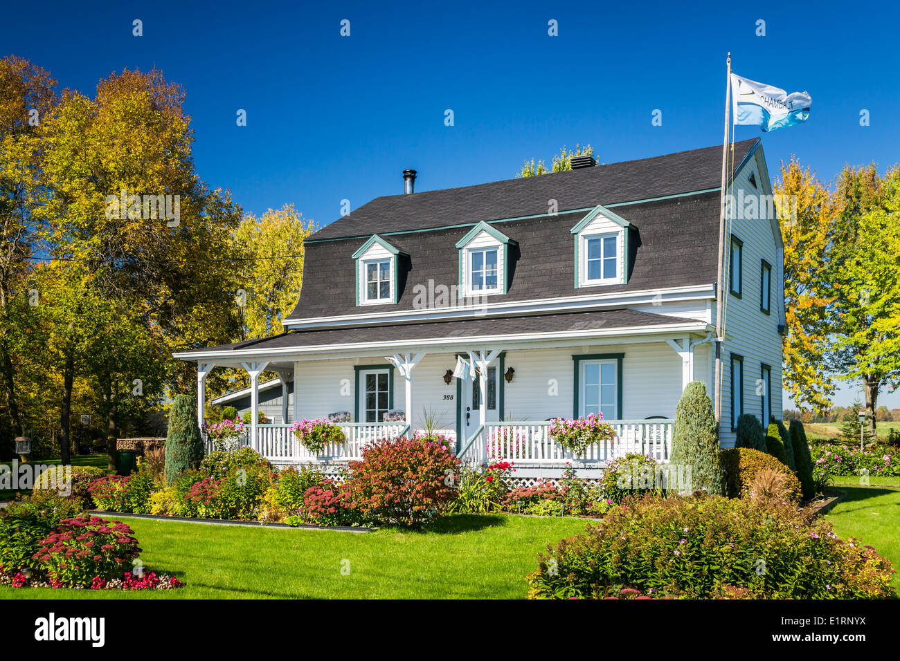 Rural Quebec Home In Countryside Stock Photos & Rural Quebec Home In ...