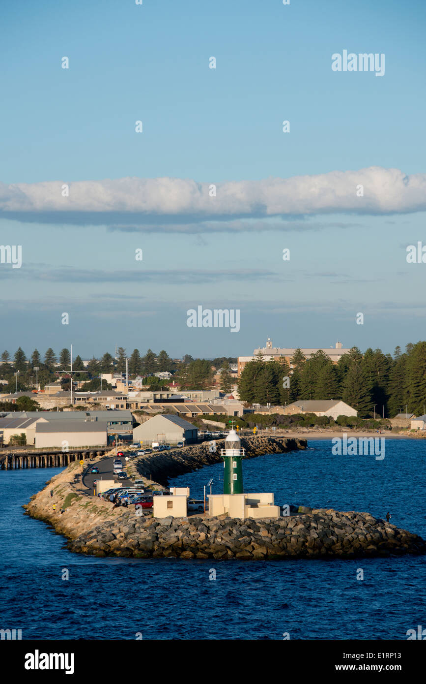 Australia, Western Australia, Fremantle. Port area on the Swan River ...