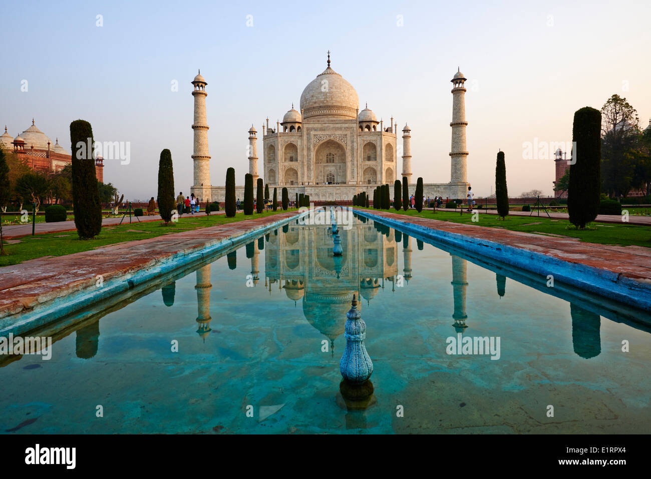 India, Uttar Pradesh state, Agra, Taj Mahal, Unesco world heritage ...
