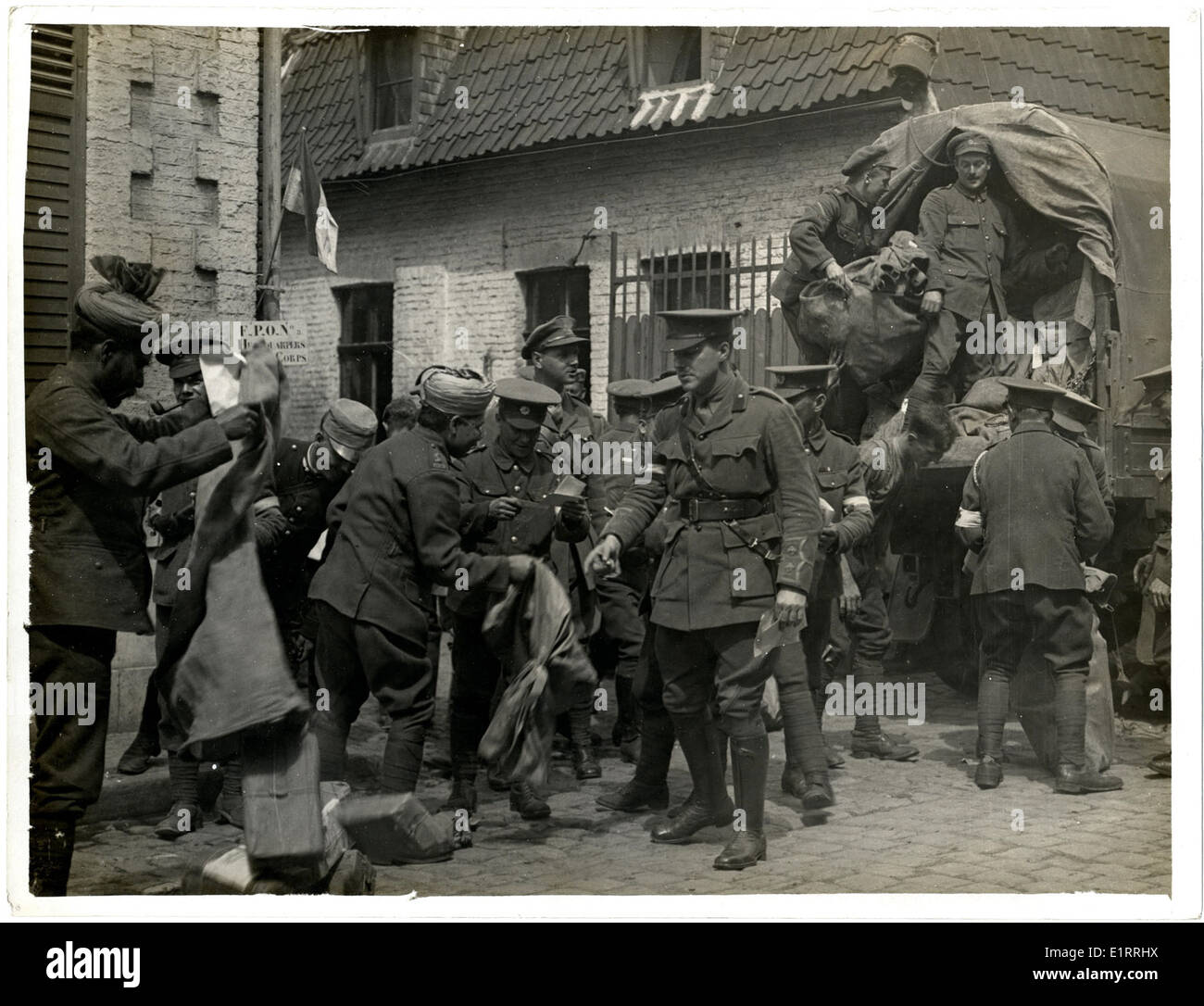Ww1 the post office rifles hi-res stock photography and images - Alamy
