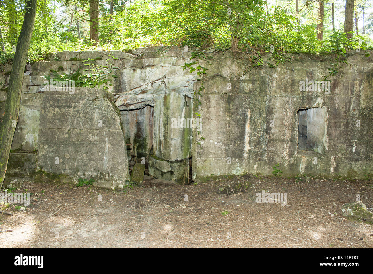 World war first bunker hi-res stock photography and images - Alamy