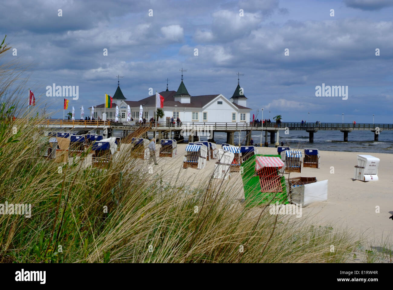 Seaside resort ahlbeck hi-res stock photography and images - Alamy