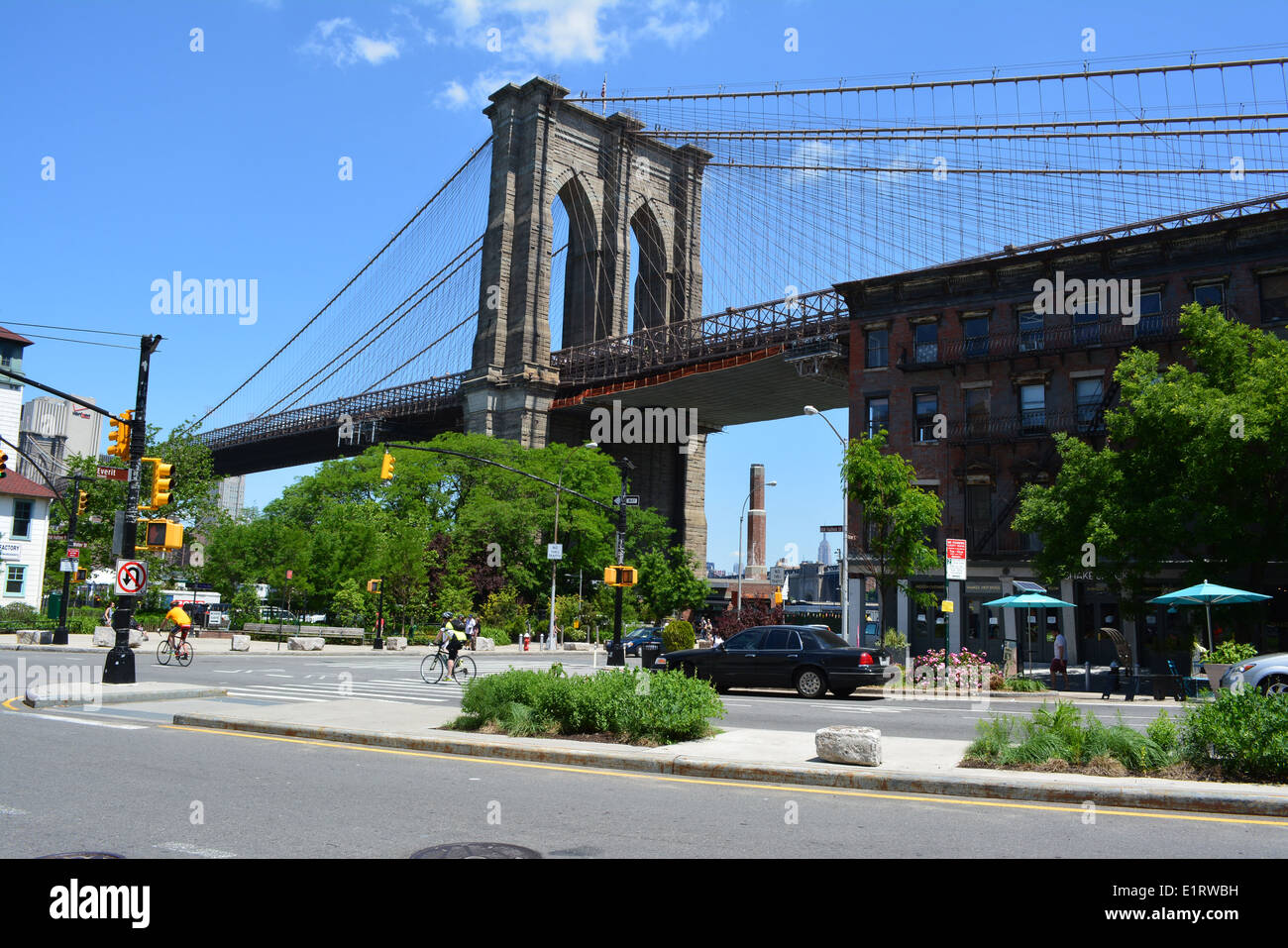 Brooklyn bridge span hi-res stock photography and images - Alamy