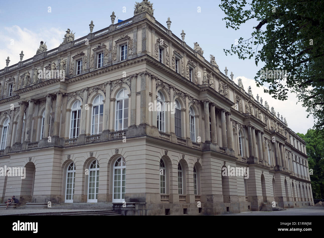Herrenchiemsee Royal Palace, Herreninsel, Chiemsee, Bavaria, Germany ...