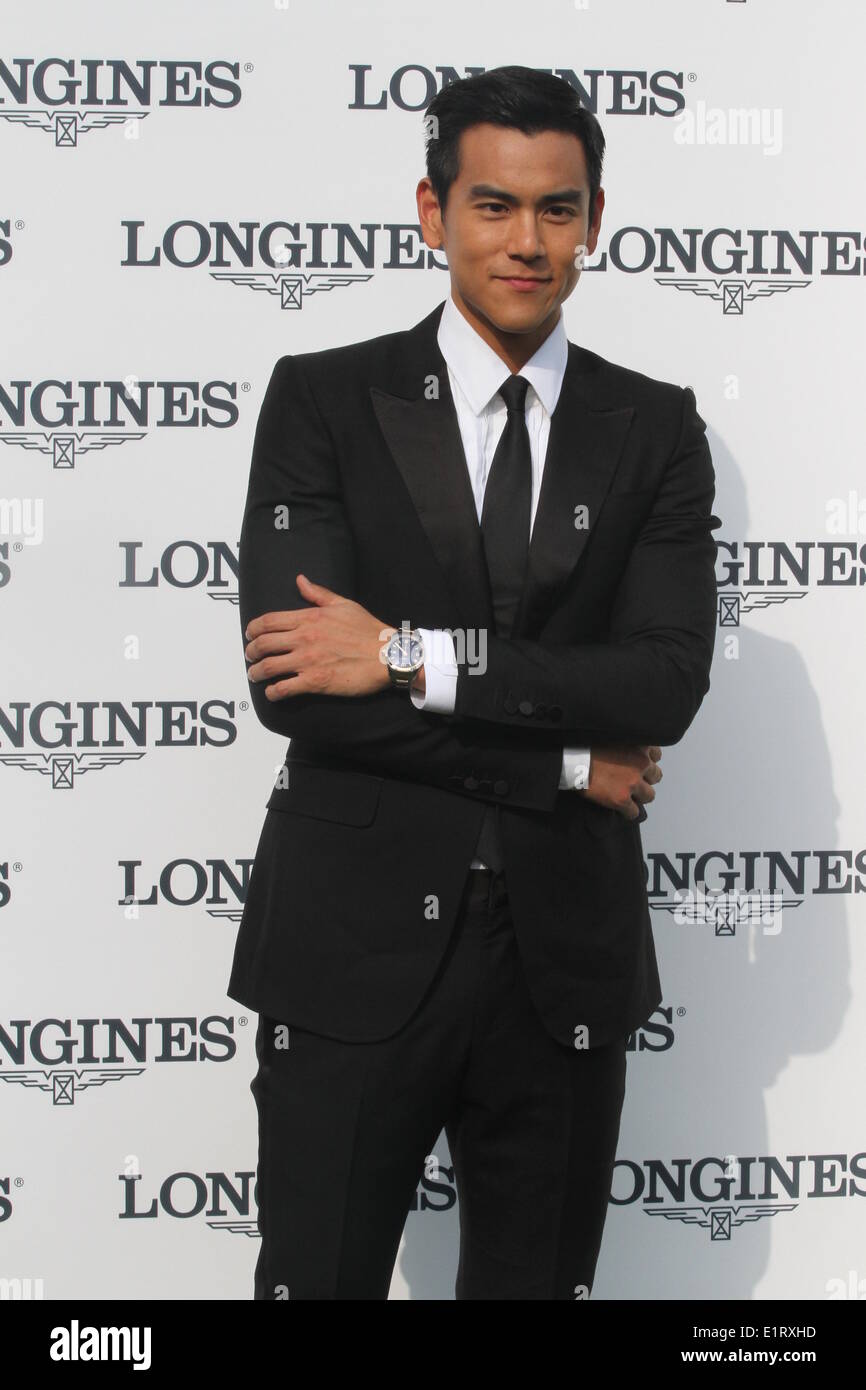 Actor Eddie Peng attends commercial activity in Shanghai,China on ...