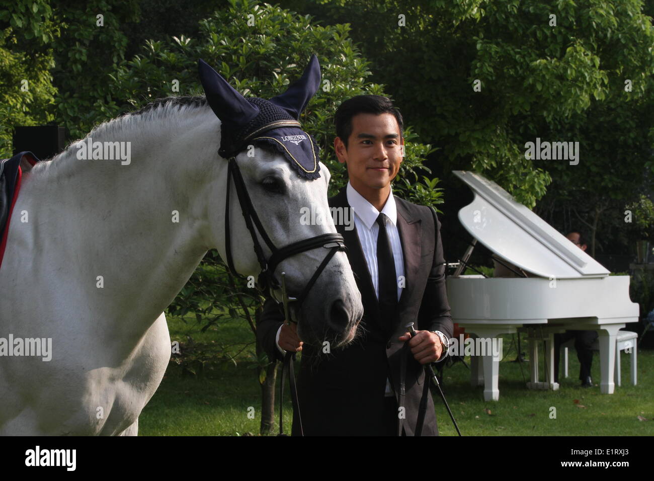 Actor Eddie Peng attends commercial activity in Shanghai,China on ...