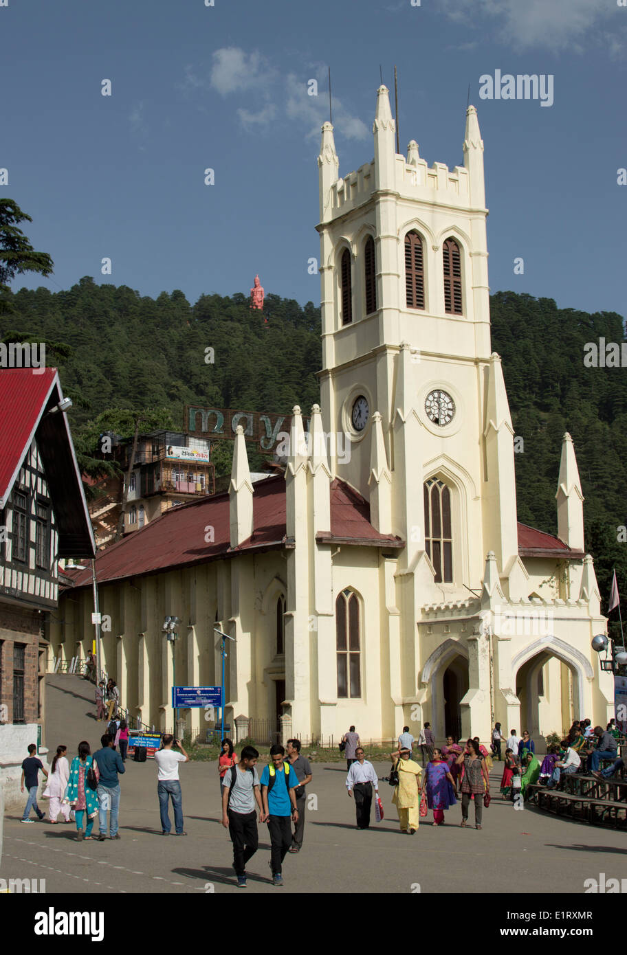 Christ Church Shimla Stock Photo - Alamy