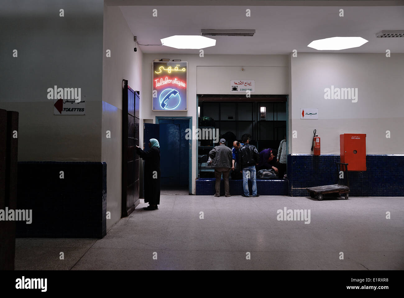 Morocco marrakech bus station hi-res stock photography and images - Alamy