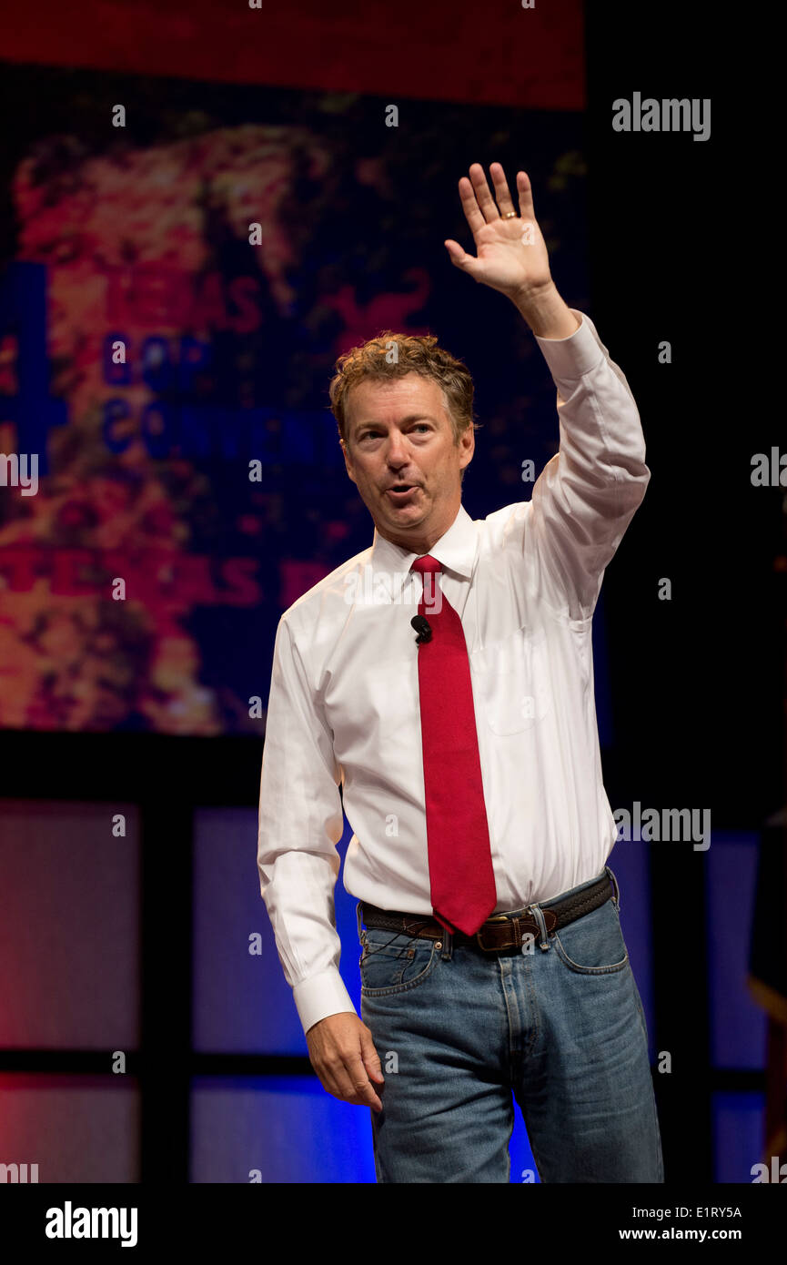 United States Senator from Kentucky Rand Paul speaks at the Texas ...