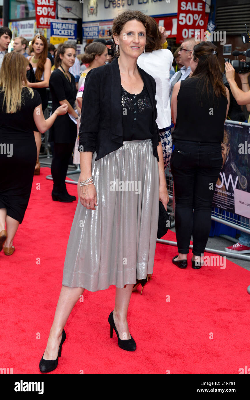 Hannah Stokely attends the UK Premiere of NOW: IN THE WINGS ON A WORLD ...