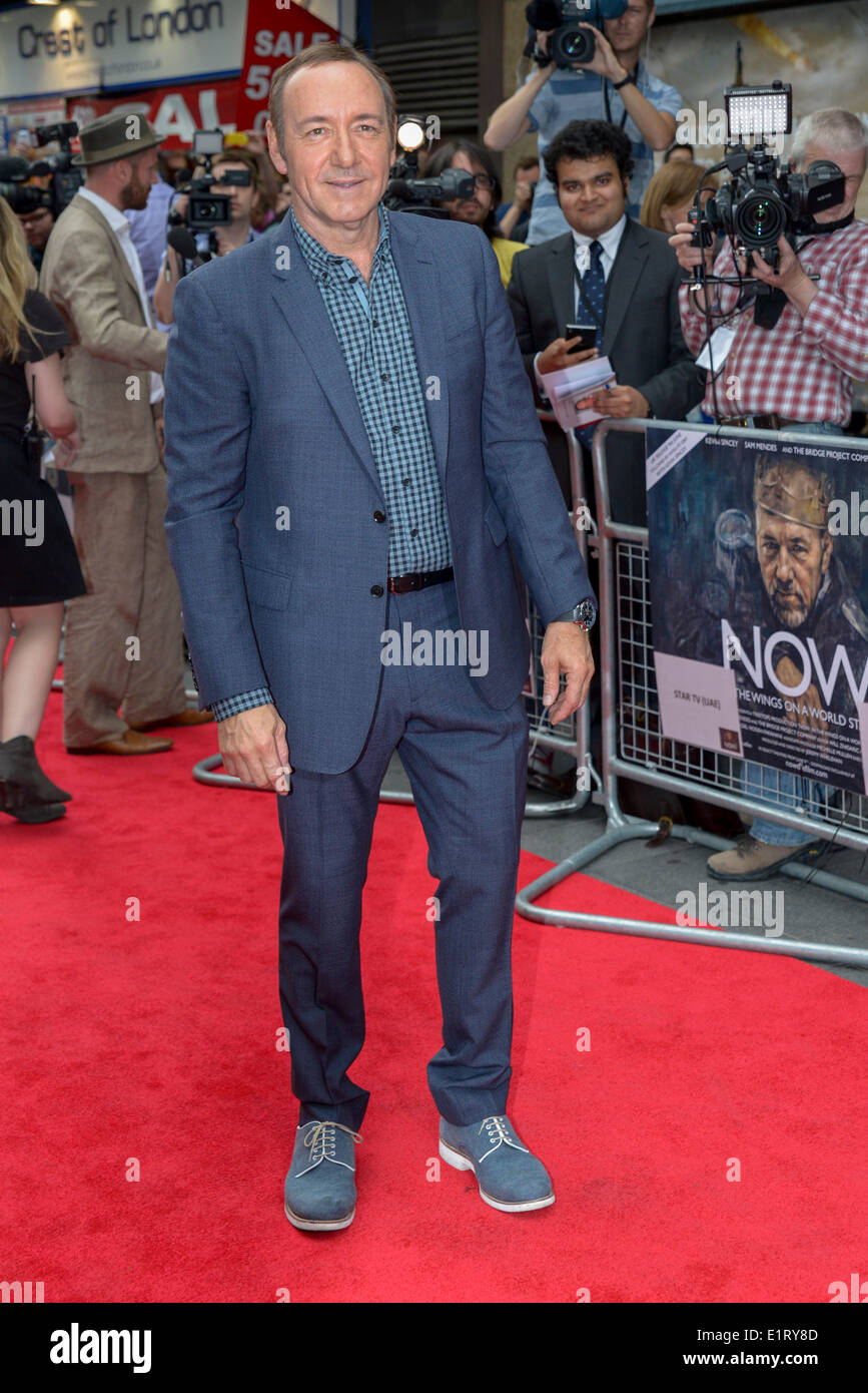 Kevin Spacey attends the UK Premiere of NOW: IN THE WINGS ON A WORLD ...