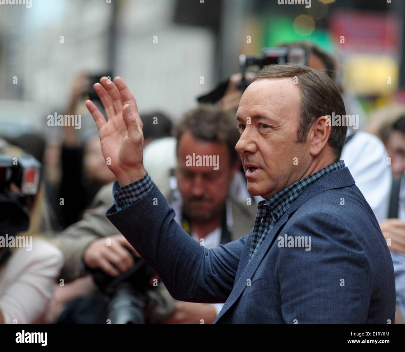 Kevin Spacey attends the UK Premiere of NOW: IN THE WINGS ON A WORLD ...