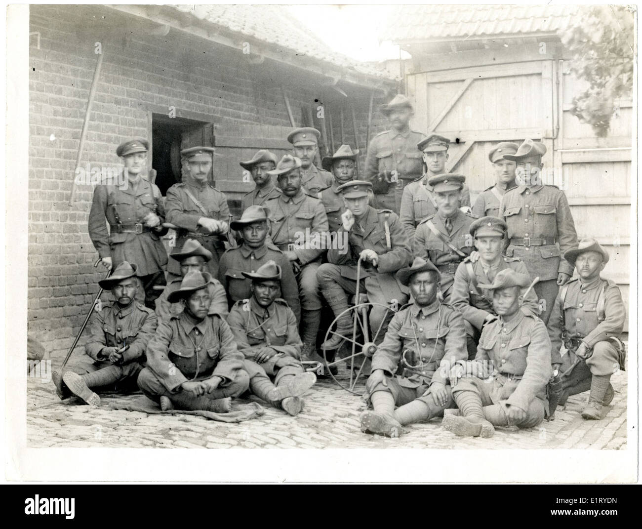 British machine gun corps ww1 hi-res stock photography and images - Alamy