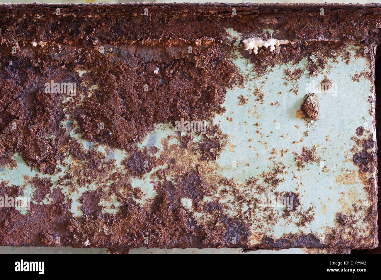 Very rusty metallic surface Stock Photo - Alamy