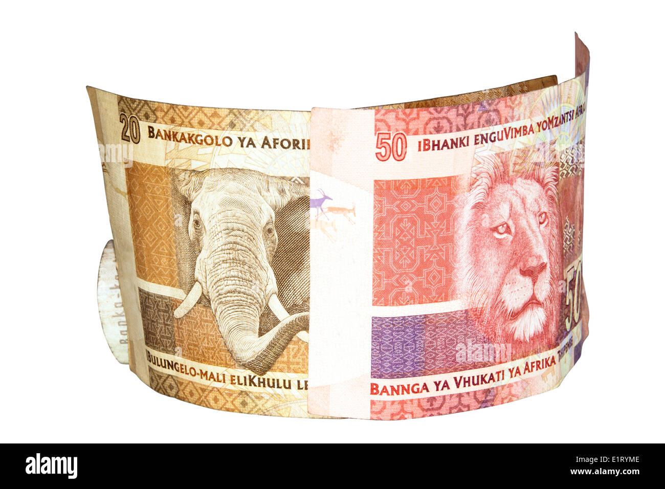 South african bank notes hi-res stock photography and images - Alamy