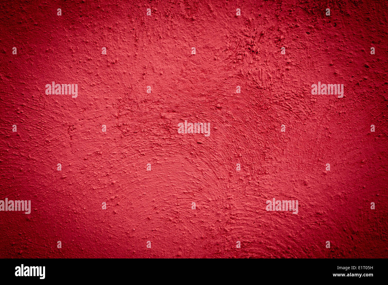 Red background wall texture with dark edges Stock Photo - Alamy