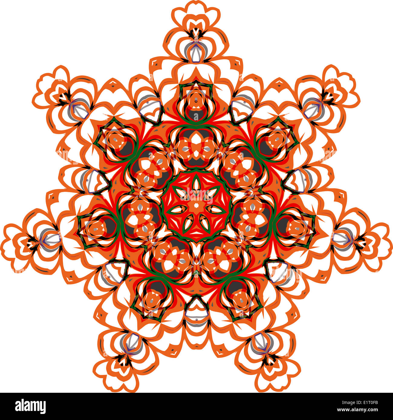 Vector background with decorative ethnic colors. Use for wallpaper and ...