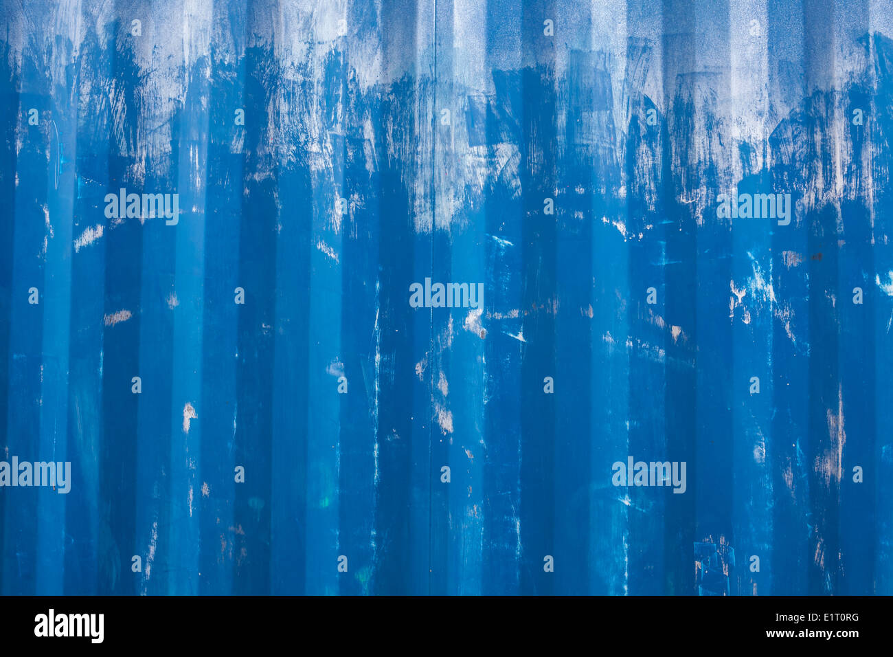 Scratched blue metallic texture Stock Photo - Alamy