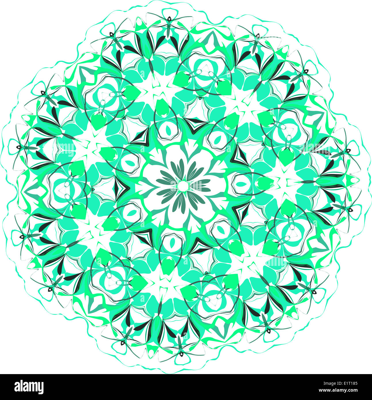 Vector background with decorative ethnic colors. Use for wallpaper and ...