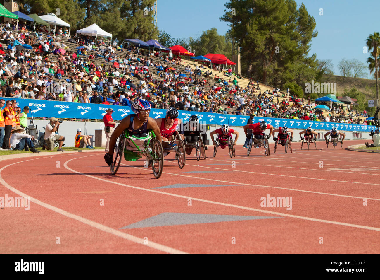 Paralympics wheelchair racing hi-res stock photography and images - Alamy