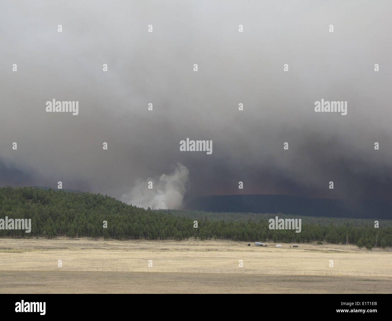 Northern Most Spot Fire Taken June 1 Stock Photo - Alamy